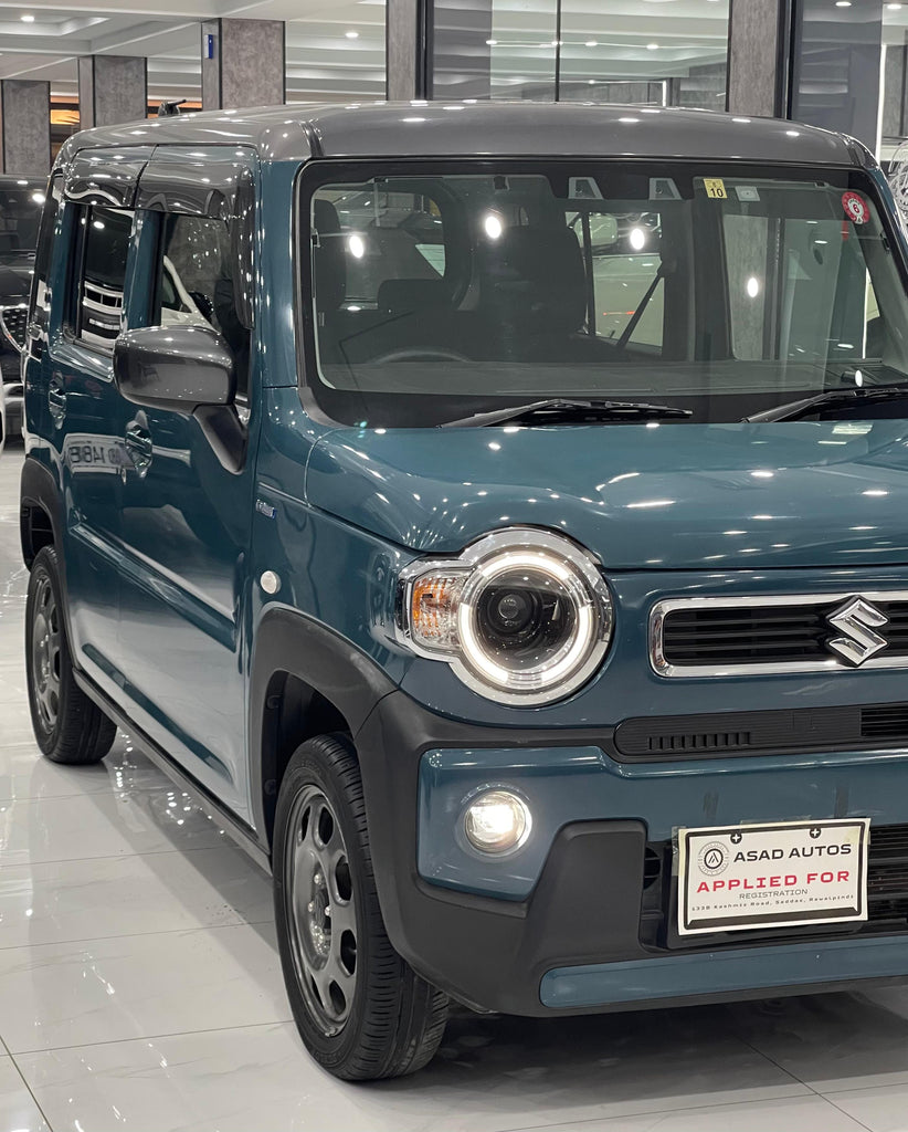 Suzuki Hustler (2021) Low Mileage, Sky Blue, Unregistered – Asad Autos